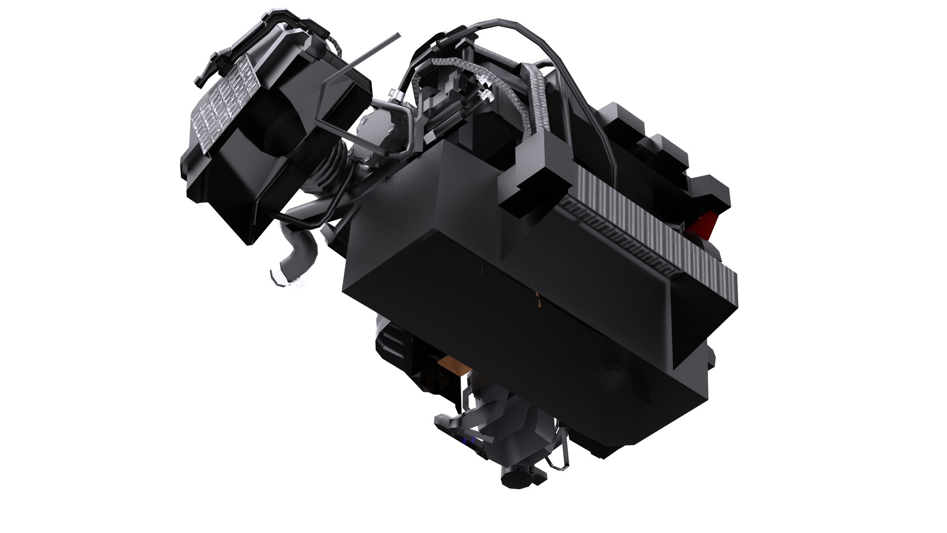 Honda K20C VTEC Turbo Engine 3D - TurboSquid 2360535