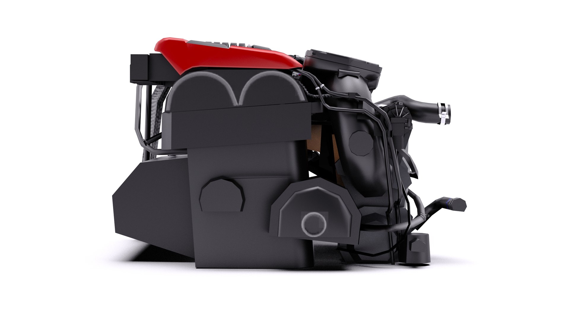 Honda K20C VTEC Turbo Engine 3D - TurboSquid 2360535