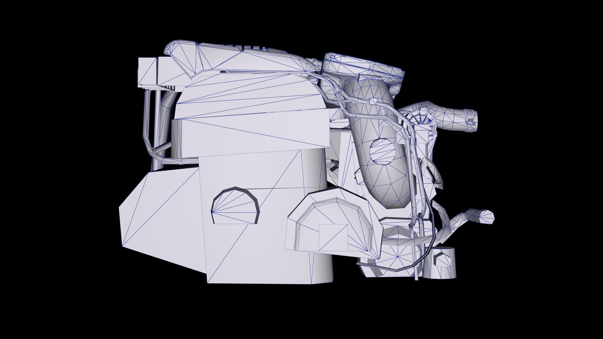 Honda K20C VTEC Turbo Engine 3D - TurboSquid 2360535