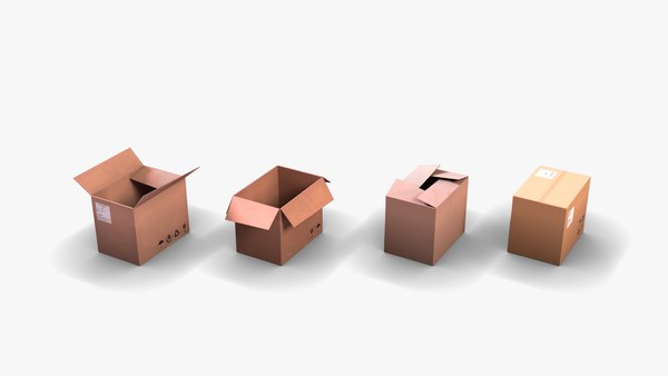 Box Set 3D model - TurboSquid 2031762