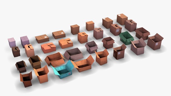 Box Set 3D model - TurboSquid 2031762