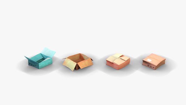 Box Set 3D model - TurboSquid 2031762