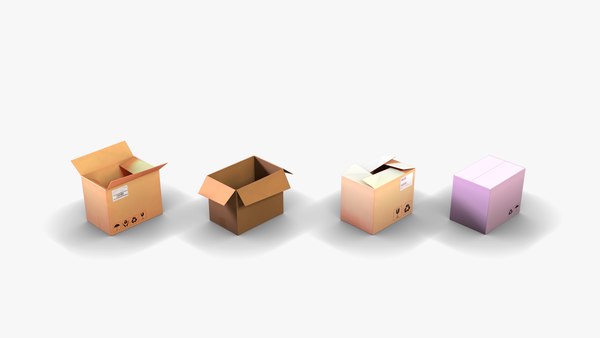 Box Set 3D model - TurboSquid 2031762
