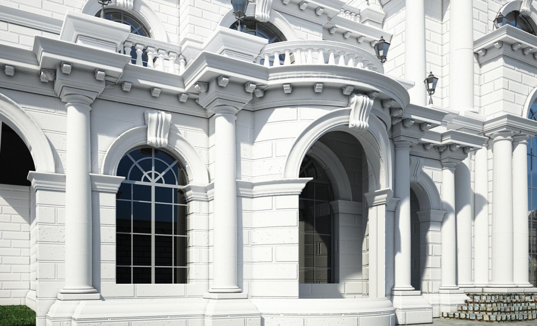 Classic Villa 3d Max