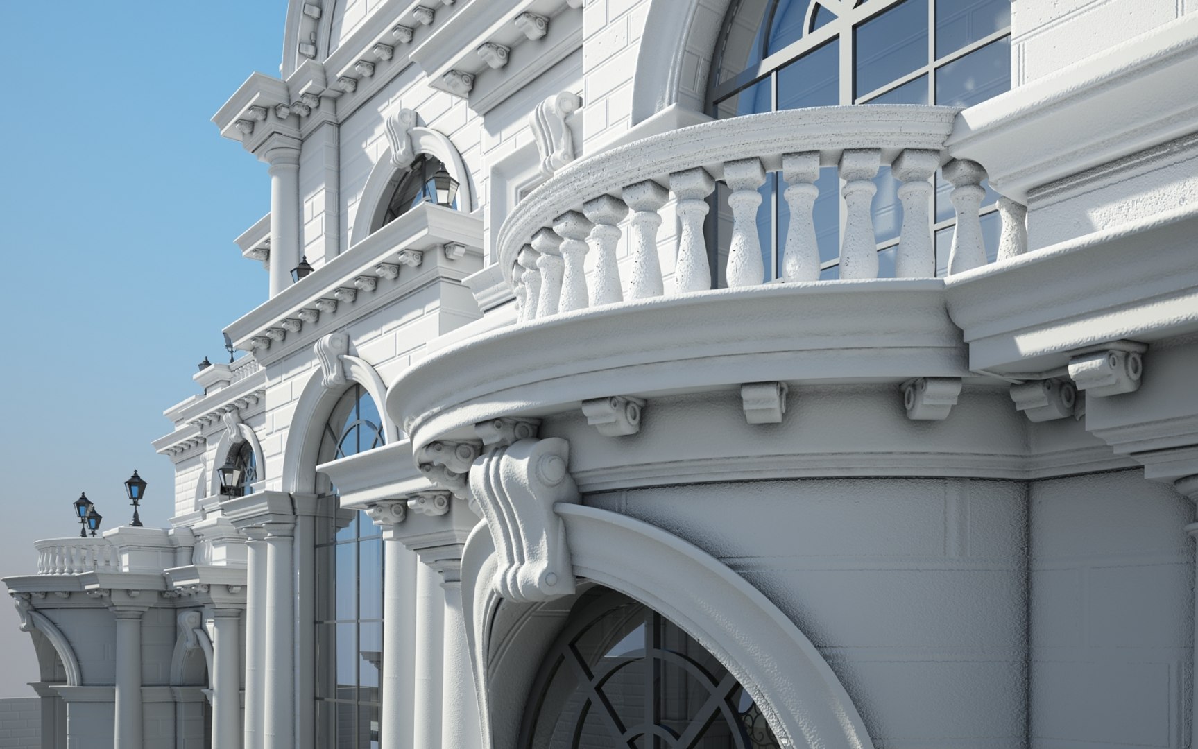 Classic Villa 3d Max