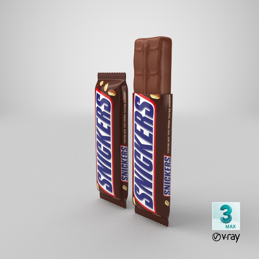 3D Bar Snickers - TurboSquid 1672015