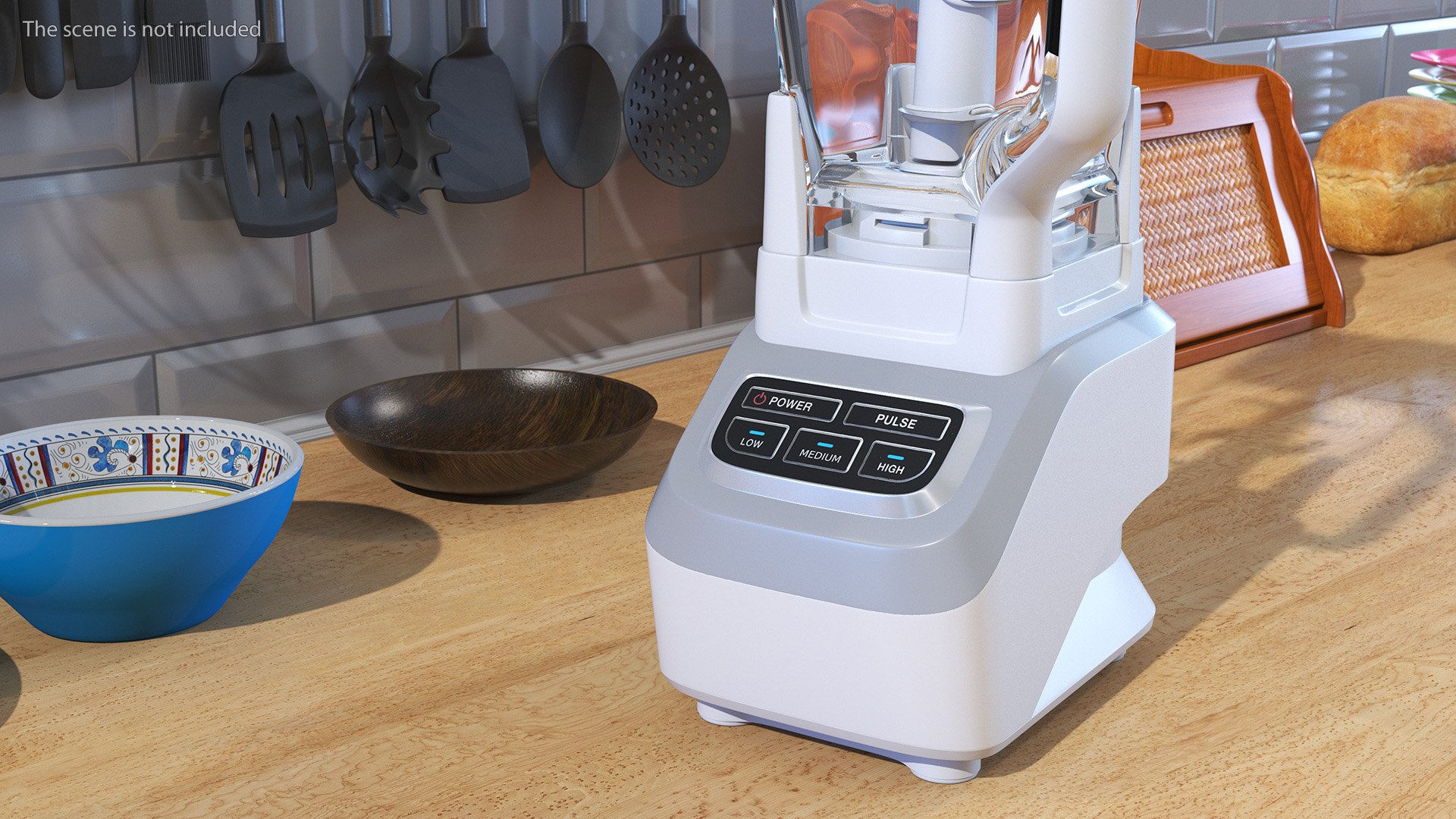 Professional Kitchen Blender White 3D - TurboSquid 2146854