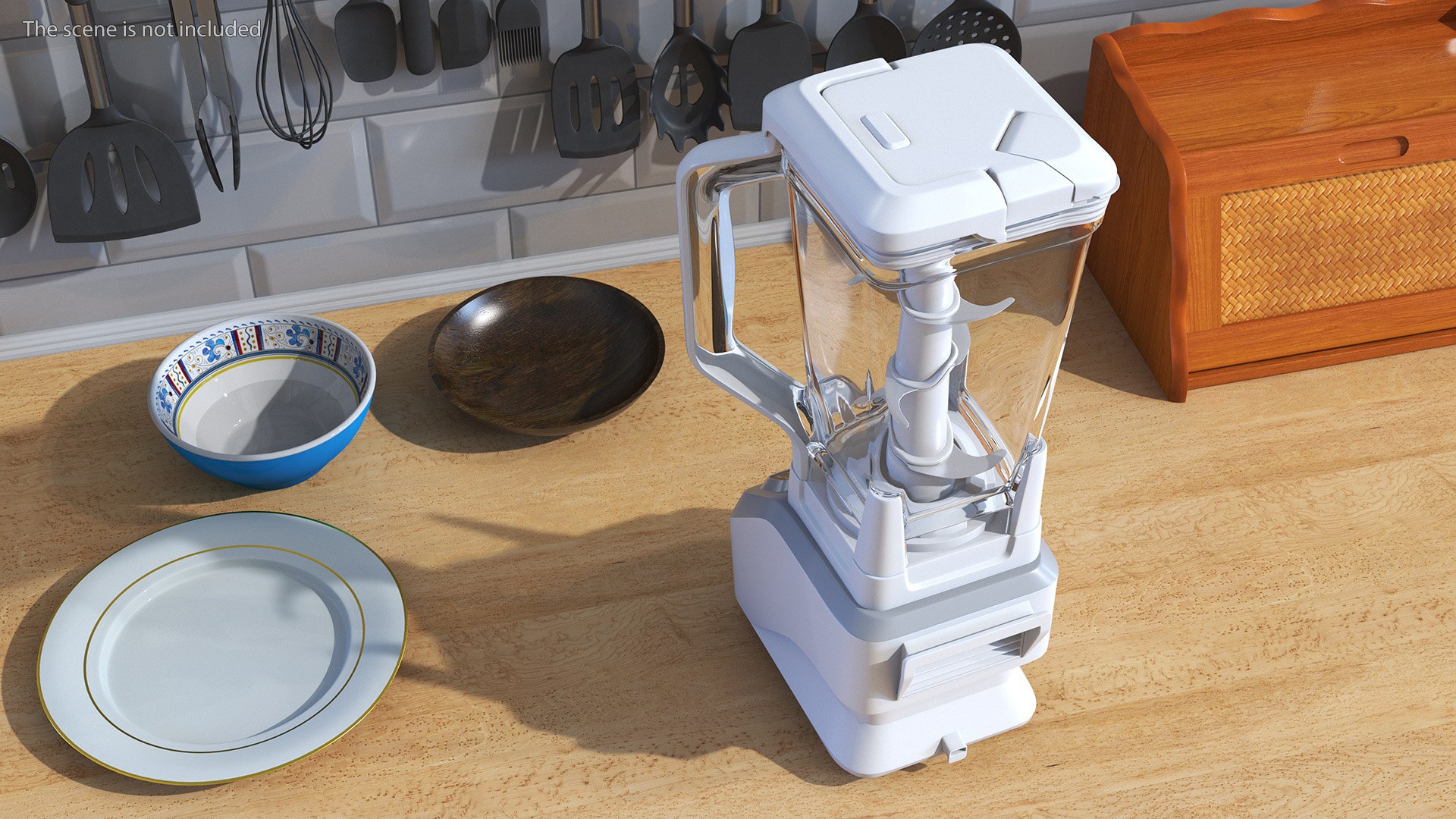 Professional Kitchen Blender White 3D - TurboSquid 2146854