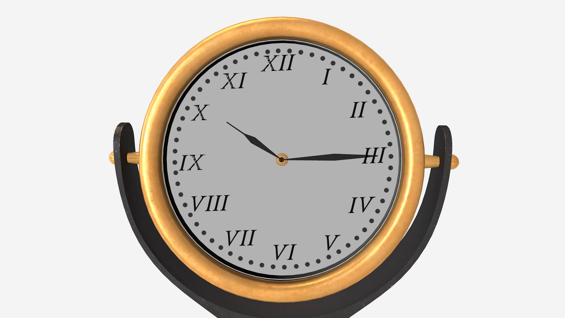 DeskClock 3D - TurboSquid 1981681