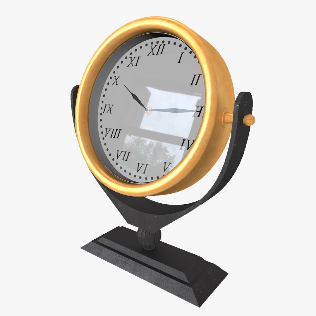 DeskClock 3D - TurboSquid 1981681