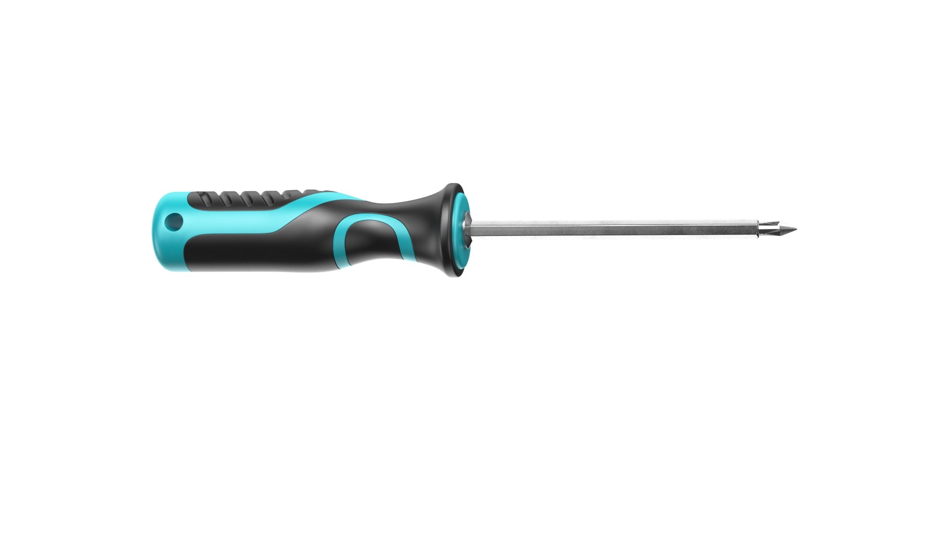3D Model Detailed Screwdriver Blue - TurboSquid 2157541