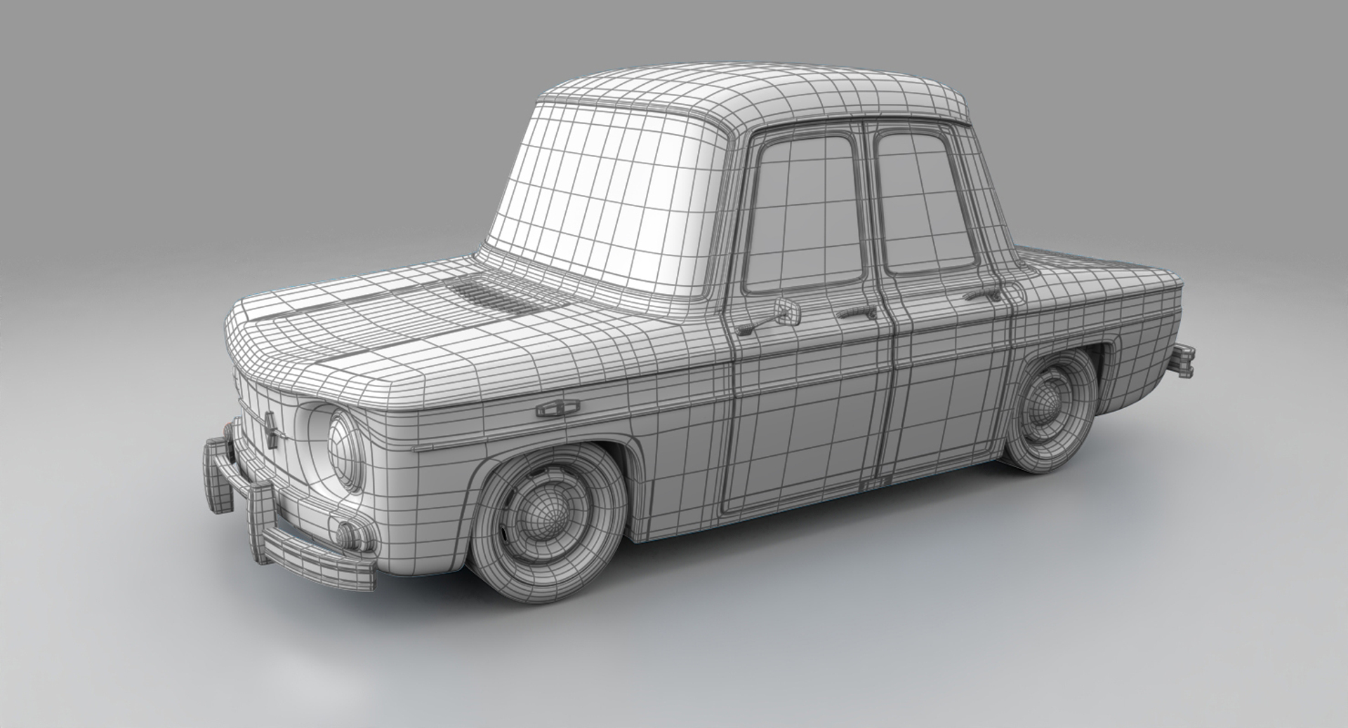 Toon Car 3D Model - TurboSquid 1301165