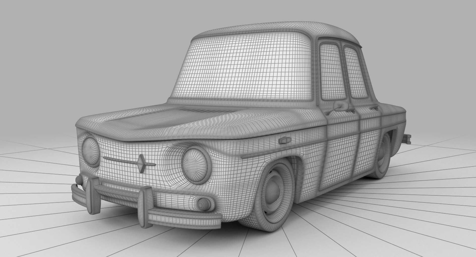 Toon Car 3D Model - TurboSquid 1301165