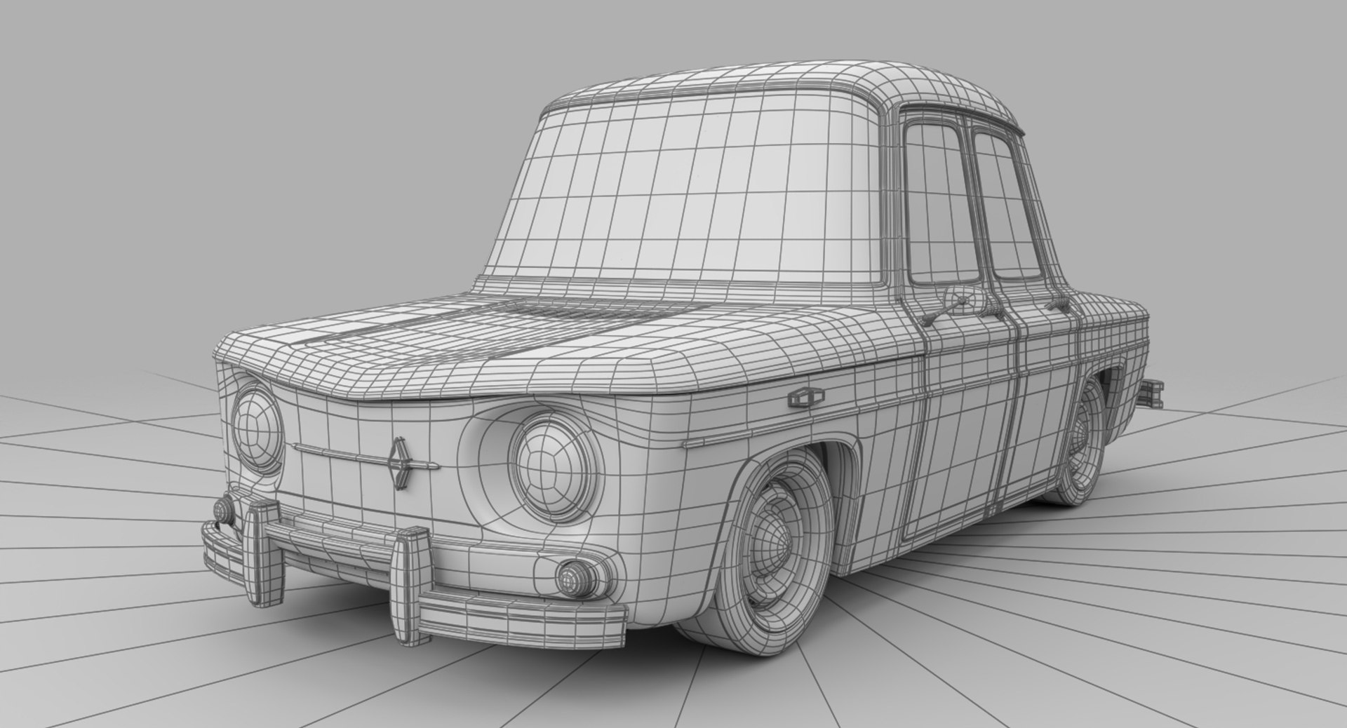 Toon Car 3D Model - TurboSquid 1301165