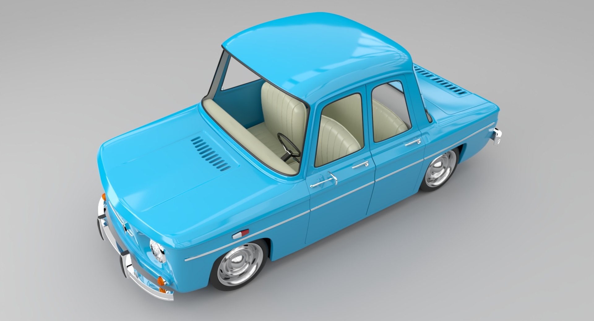 Toon Car 3D Model - TurboSquid 1301165