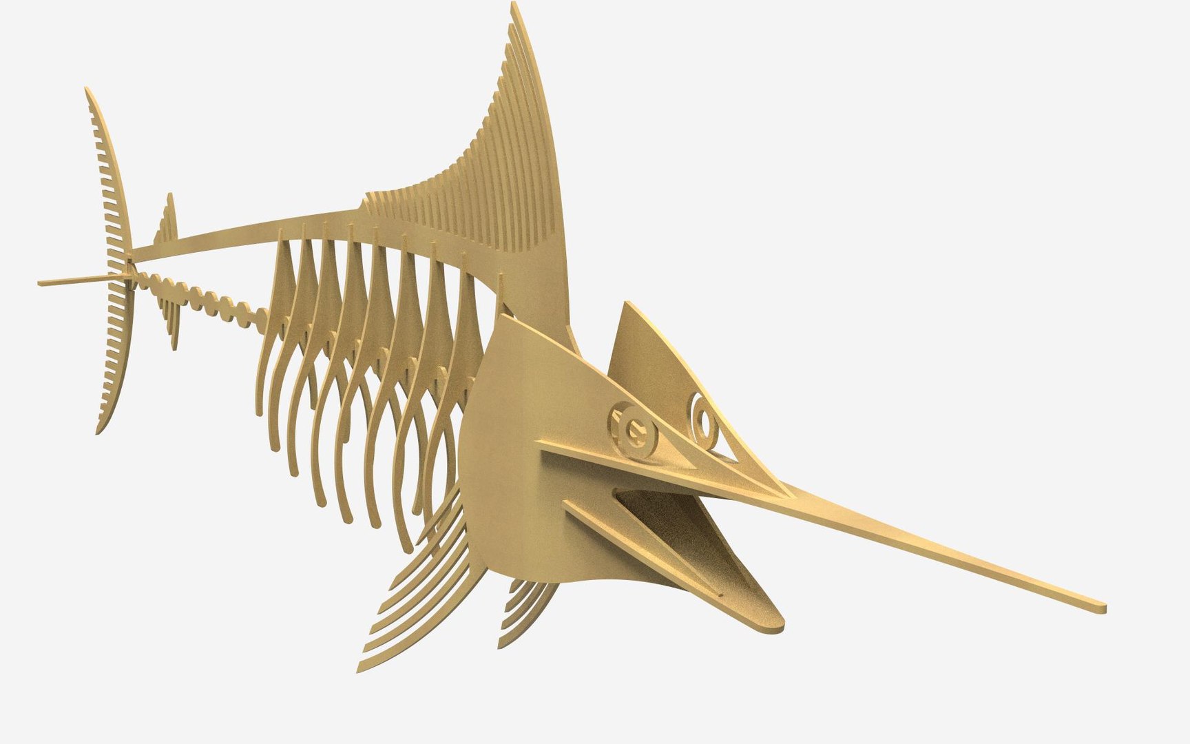 Marlin 3D Puzzle 3D Model - TurboSquid 2028619