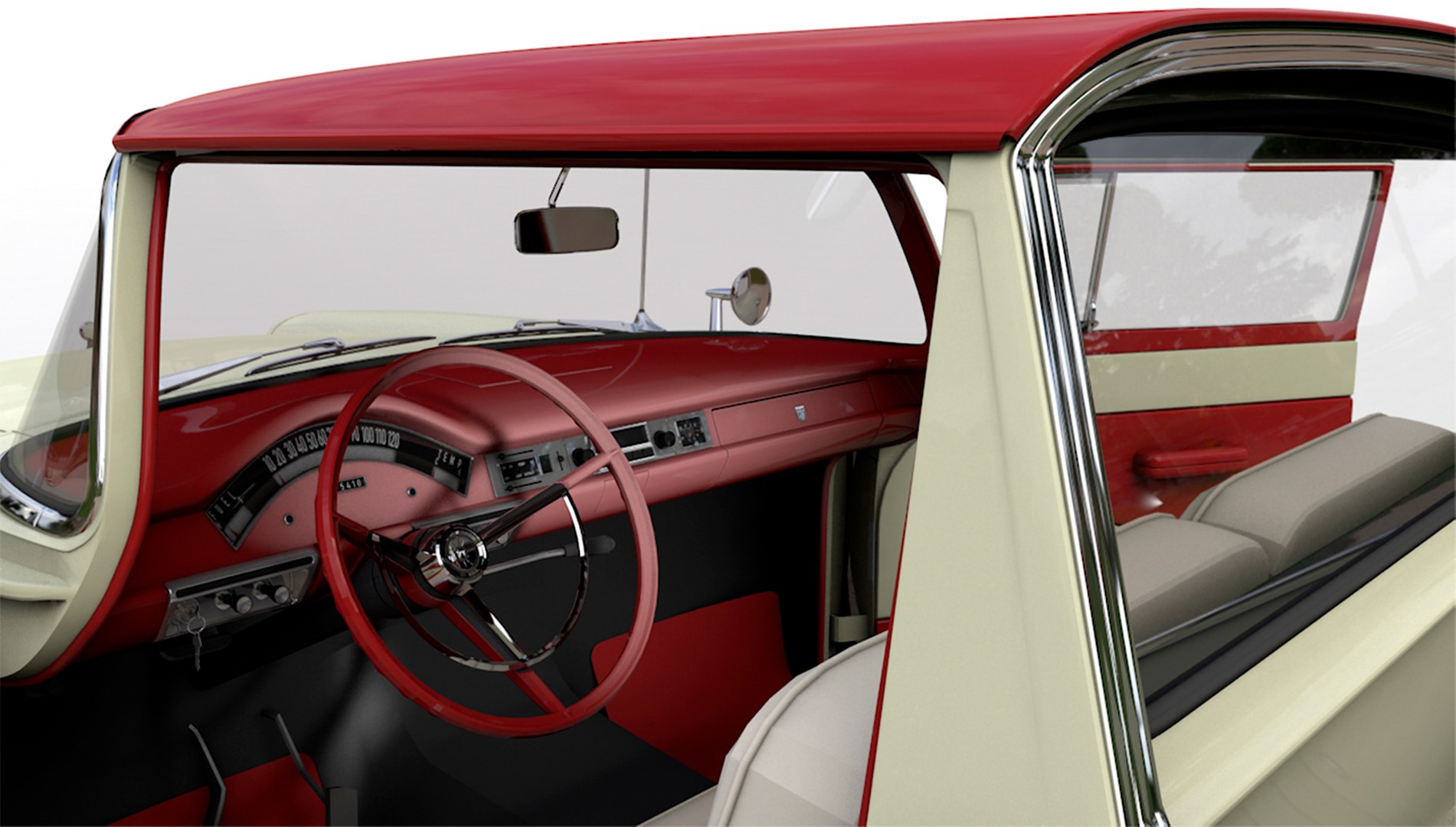 FORD RANCHERO 1957 3DM 3D - TurboSquid 2211174