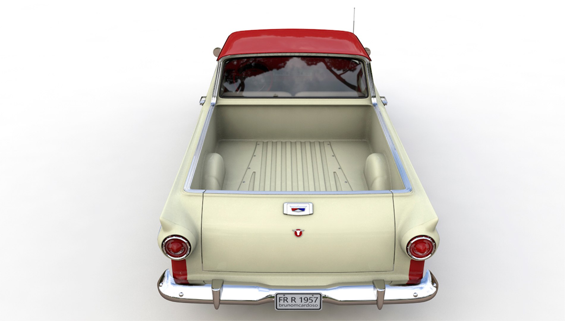 FORD RANCHERO 1957 3DM 3D - TurboSquid 2211174