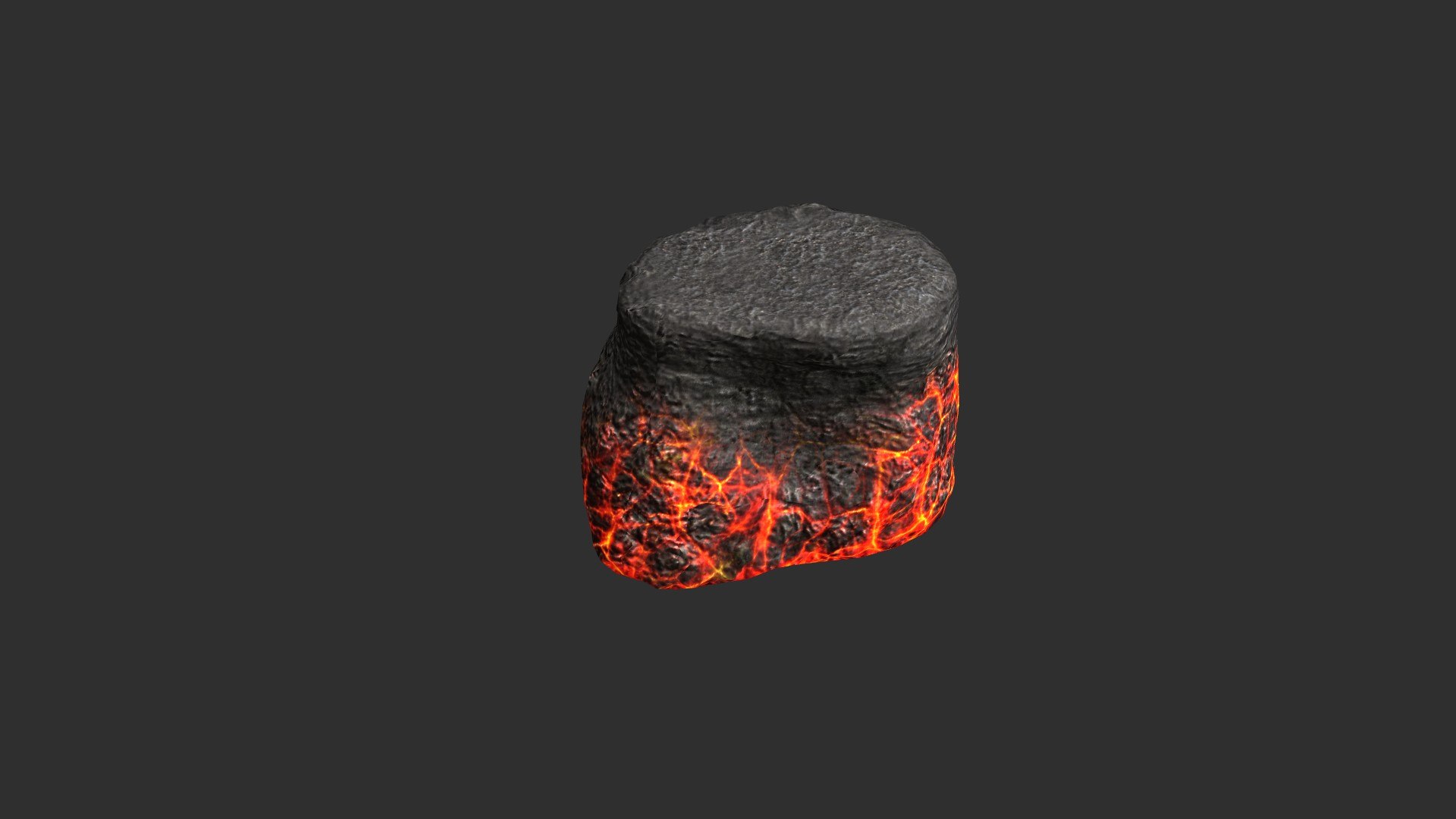 3D Short Flat Rocks - Lava Model - TurboSquid 1977367