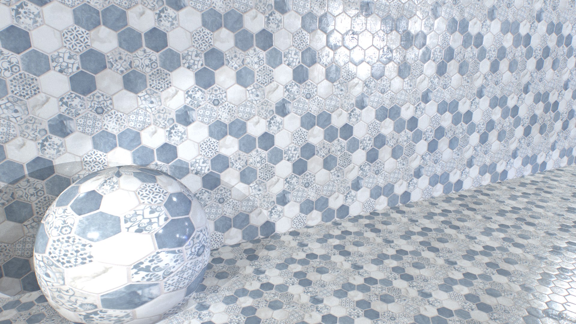 3D Wall And Floor Tiles Textures Pack 18 - TurboSquid 1806410