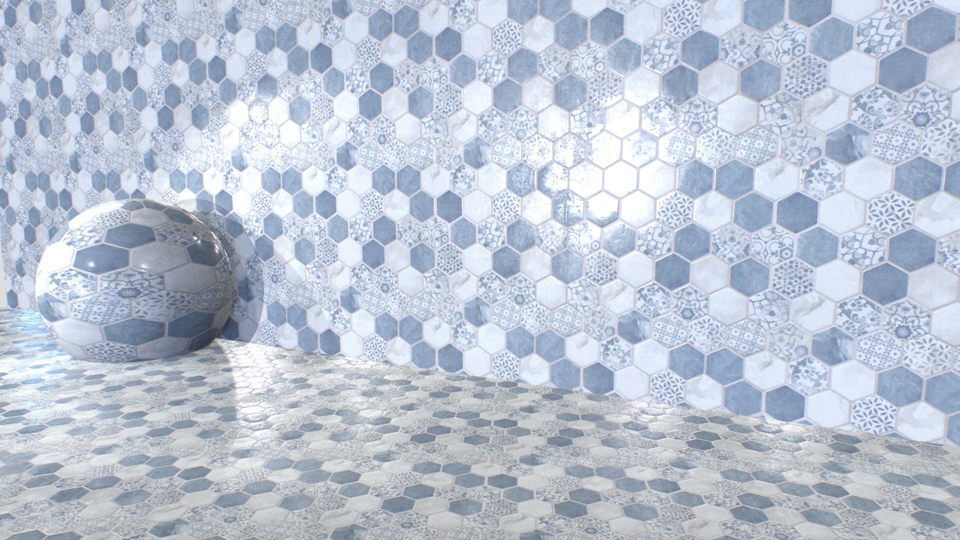 3D Wall And Floor Tiles Textures Pack 18 - TurboSquid 1806410