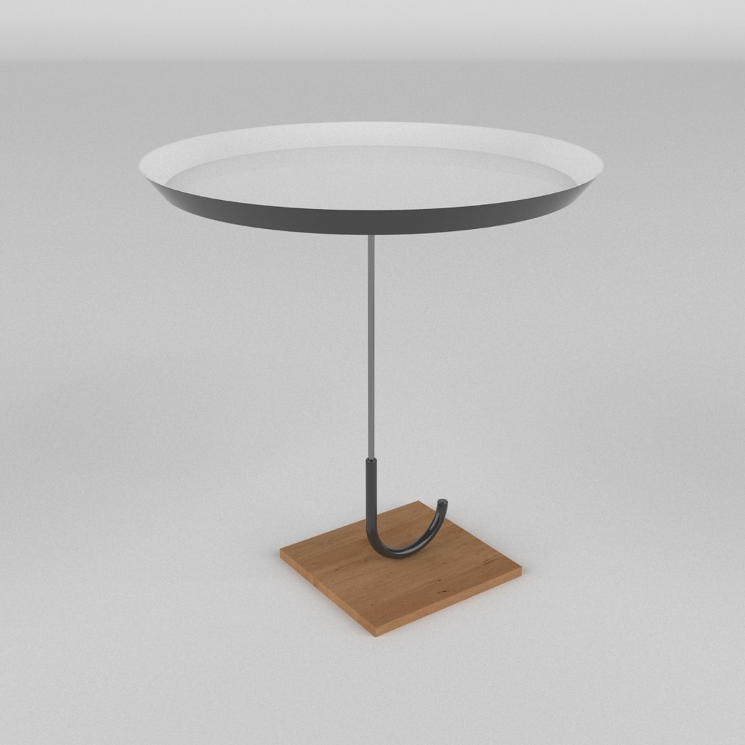 table realistic 3d model