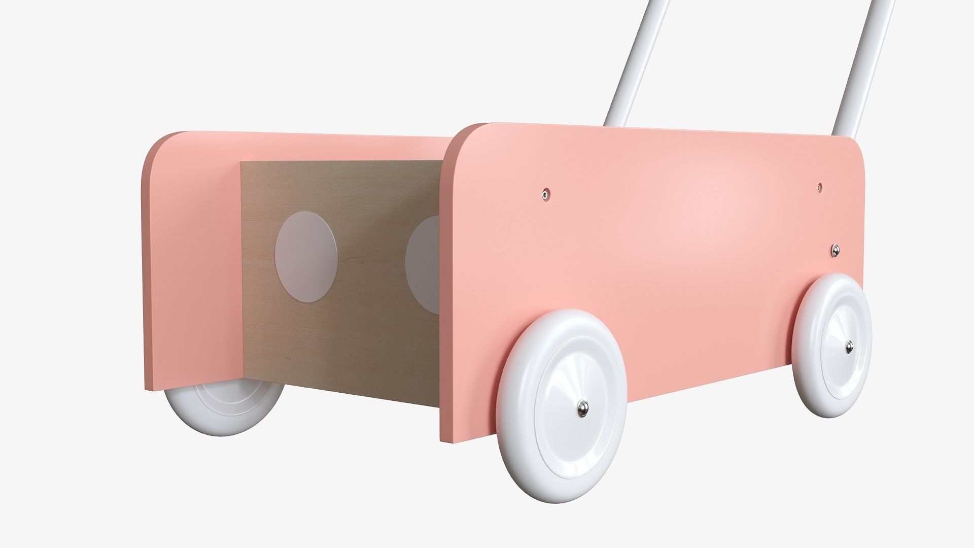 Wooden Walker Toy Car 3D model - TurboSquid 1852764