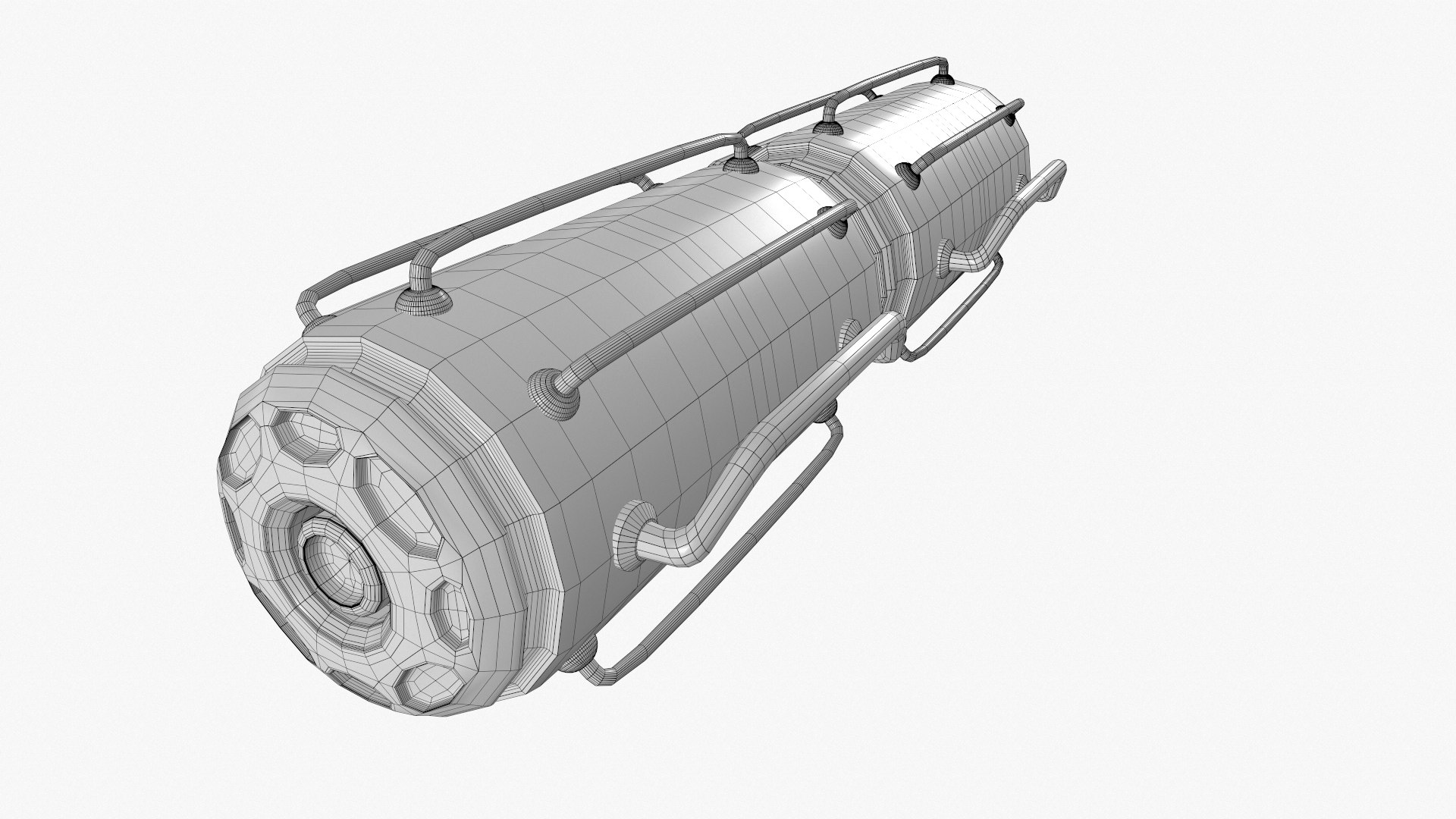 Radioactive Cell Container - Fusion 3D Model - TurboSquid 2080574