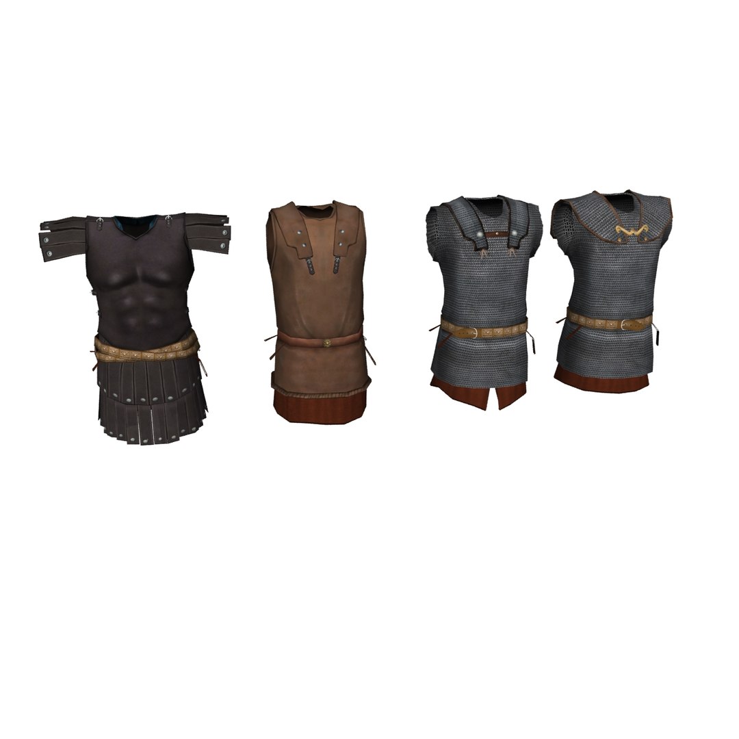 Armor Chainmail Cuirass 3d Model