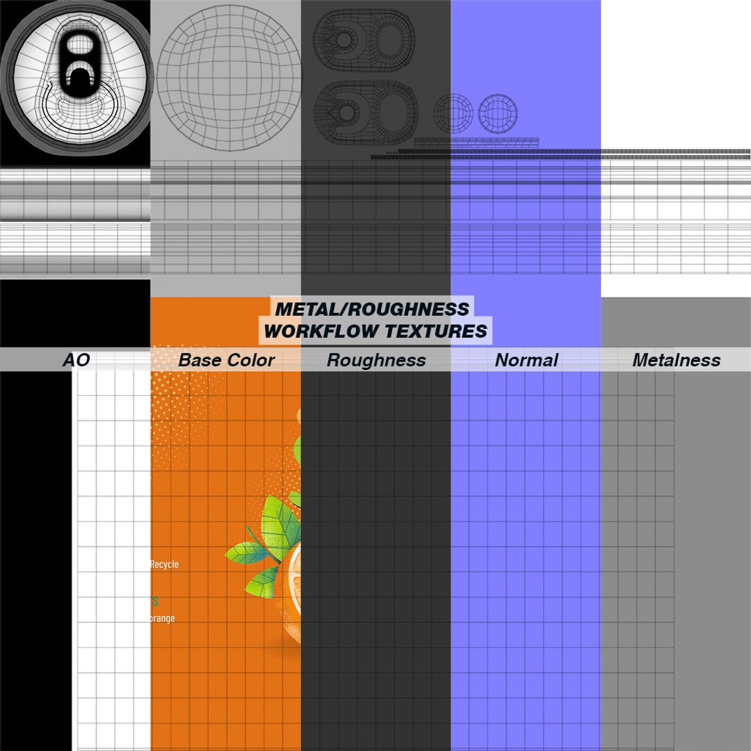 3D Slim Soda Can 200ml - TurboSquid 2242592
