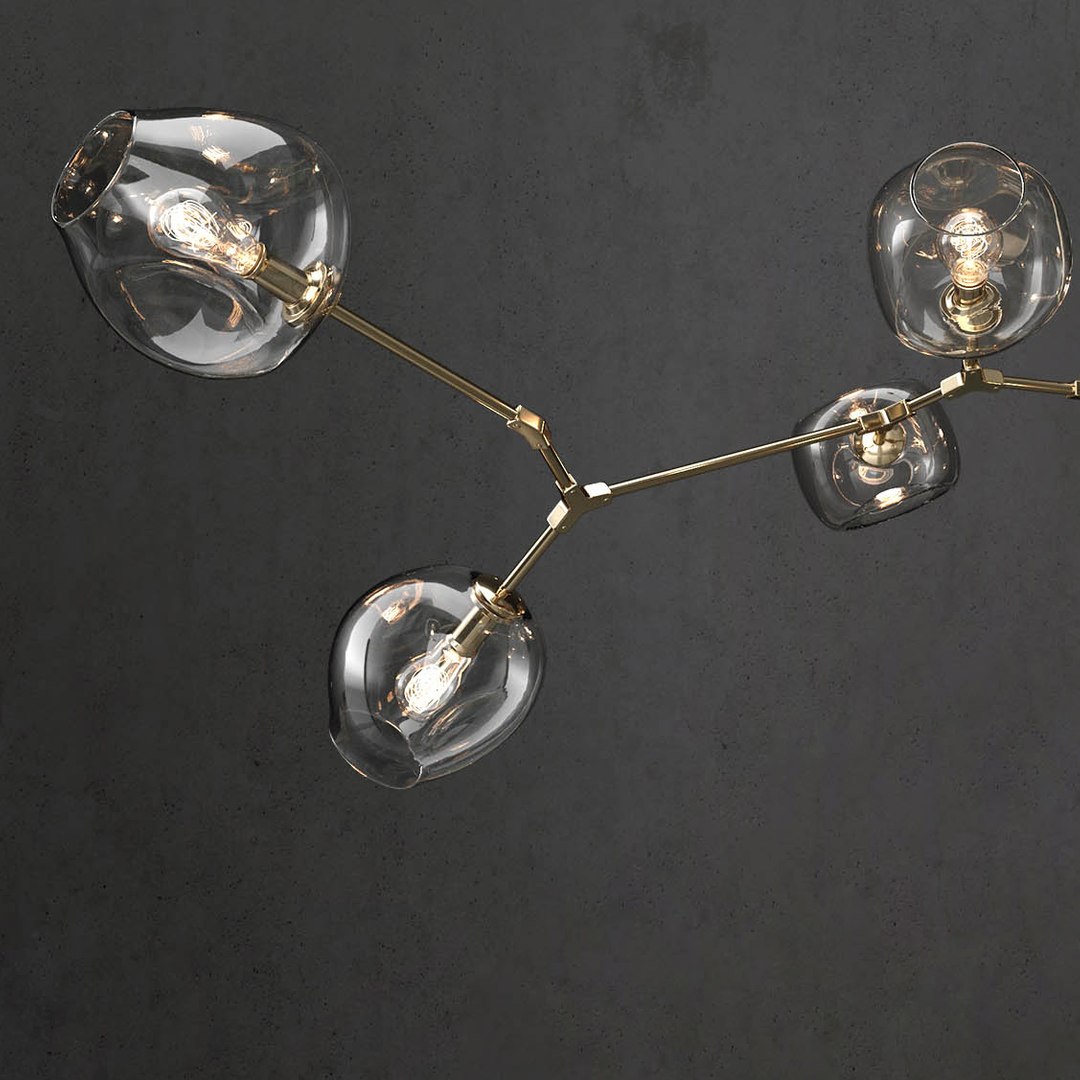 Branching bubble 3D model - TurboSquid 1502629