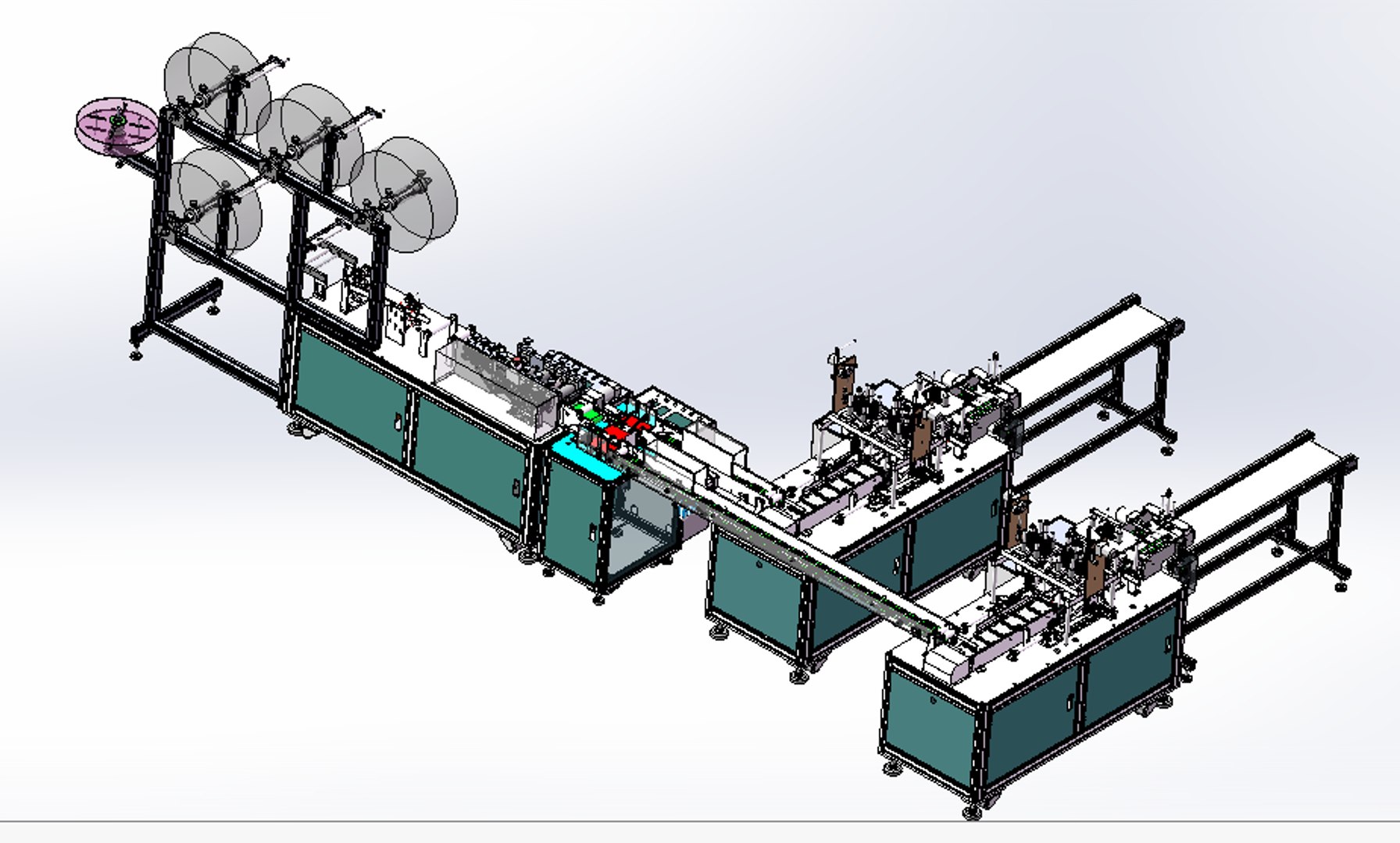 3D Full-automatic Machine - TurboSquid 1536505