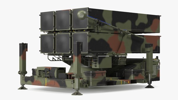modelo 3d Camuflaje del sistema de defensa aérea NASAMS - TurboSquid ...
