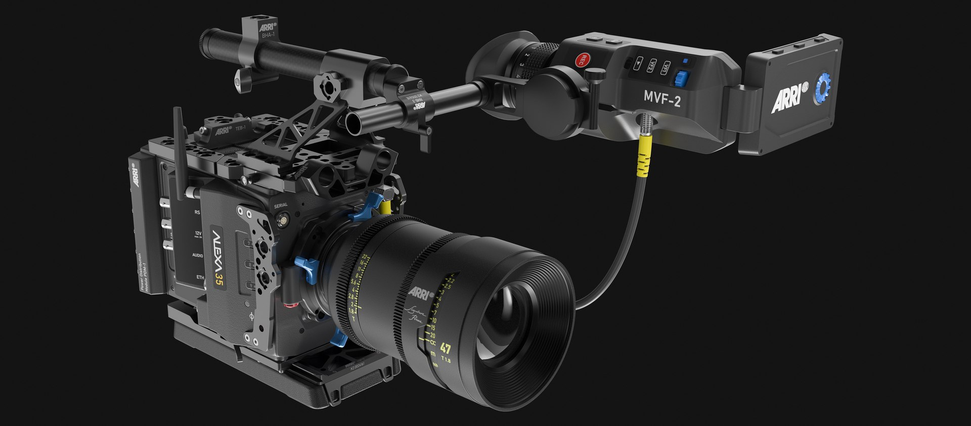3D ARRI ALEXA 35 With Lightweight Set Accessories - TurboSquid 2127045