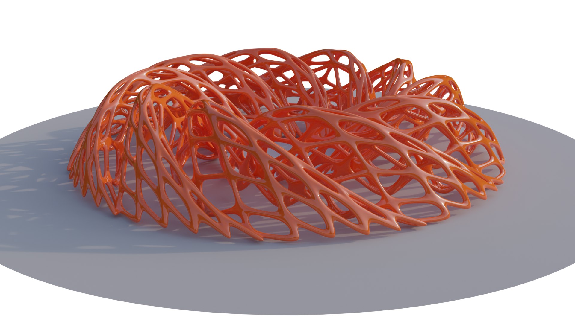 3D Spiral Twist Structure 01 - TurboSquid 2259269