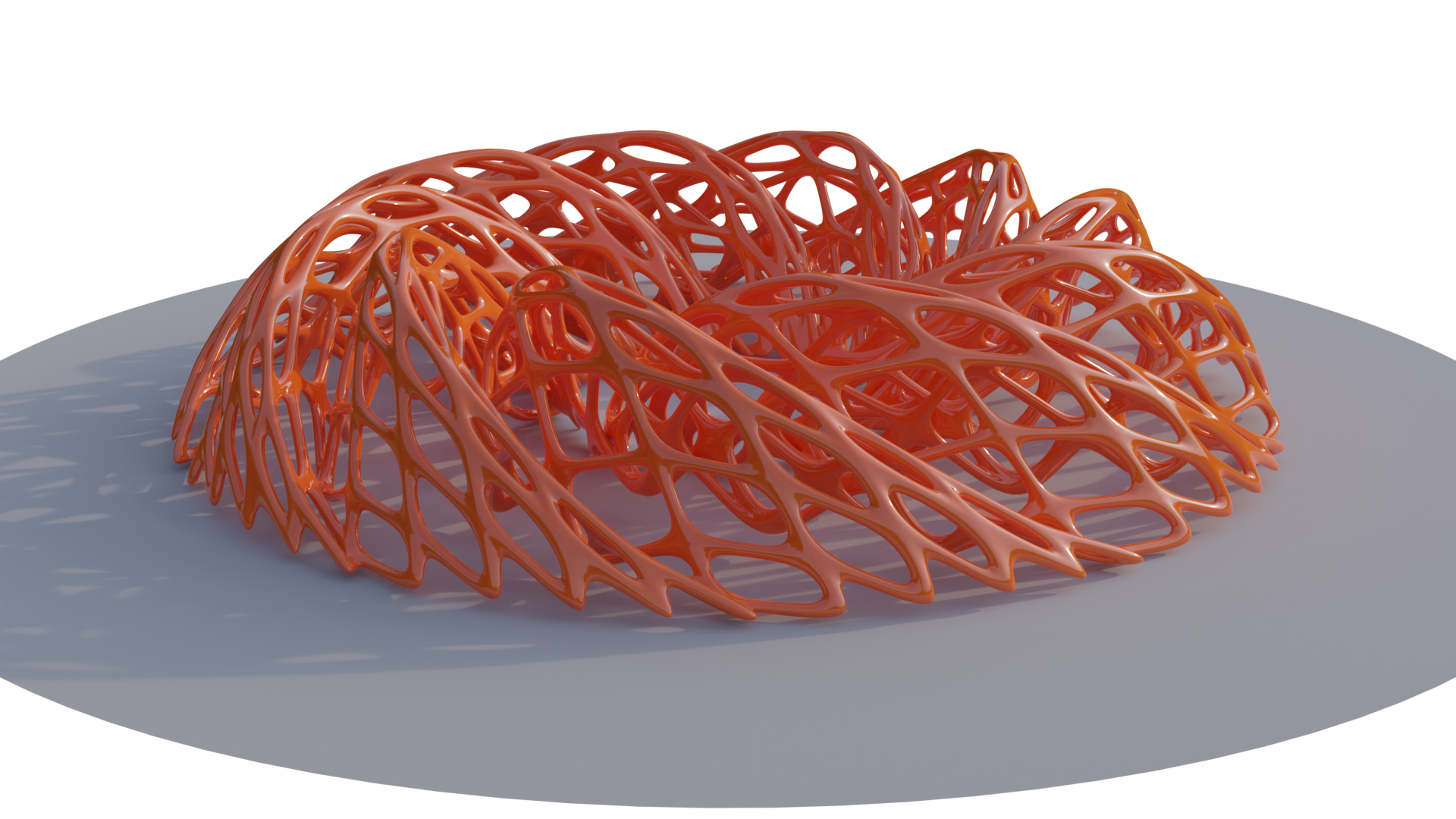 3D Spiral Twist Structure 01 - TurboSquid 2259269
