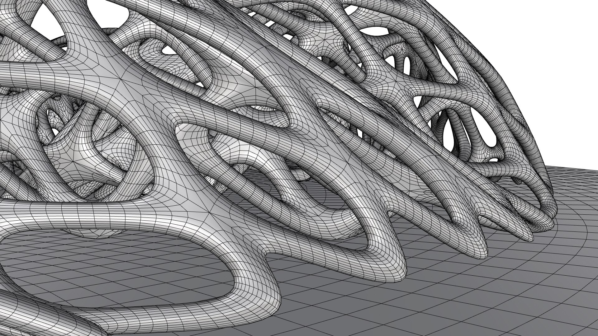 3D Spiral Twist Structure 01 - TurboSquid 2259269
