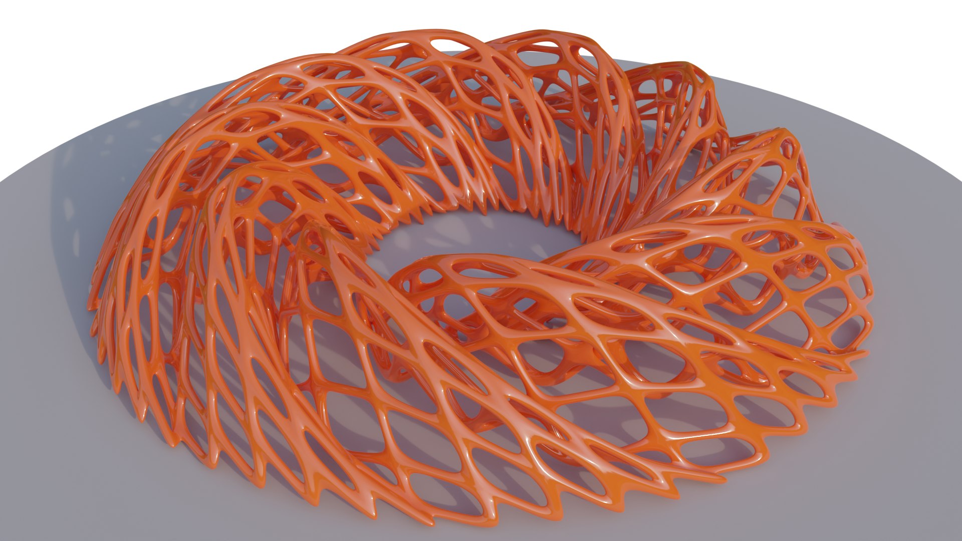 3D Spiral Twist Structure 01 - TurboSquid 2259269