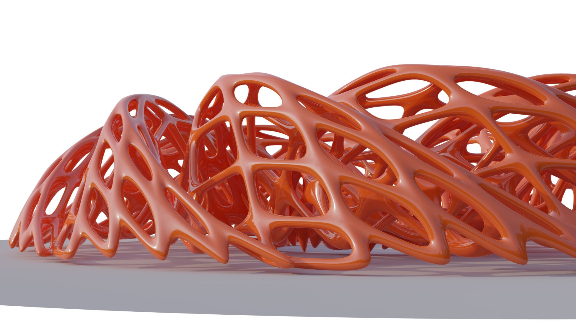 3D Spiral Twist Structure 01 - TurboSquid 2259269