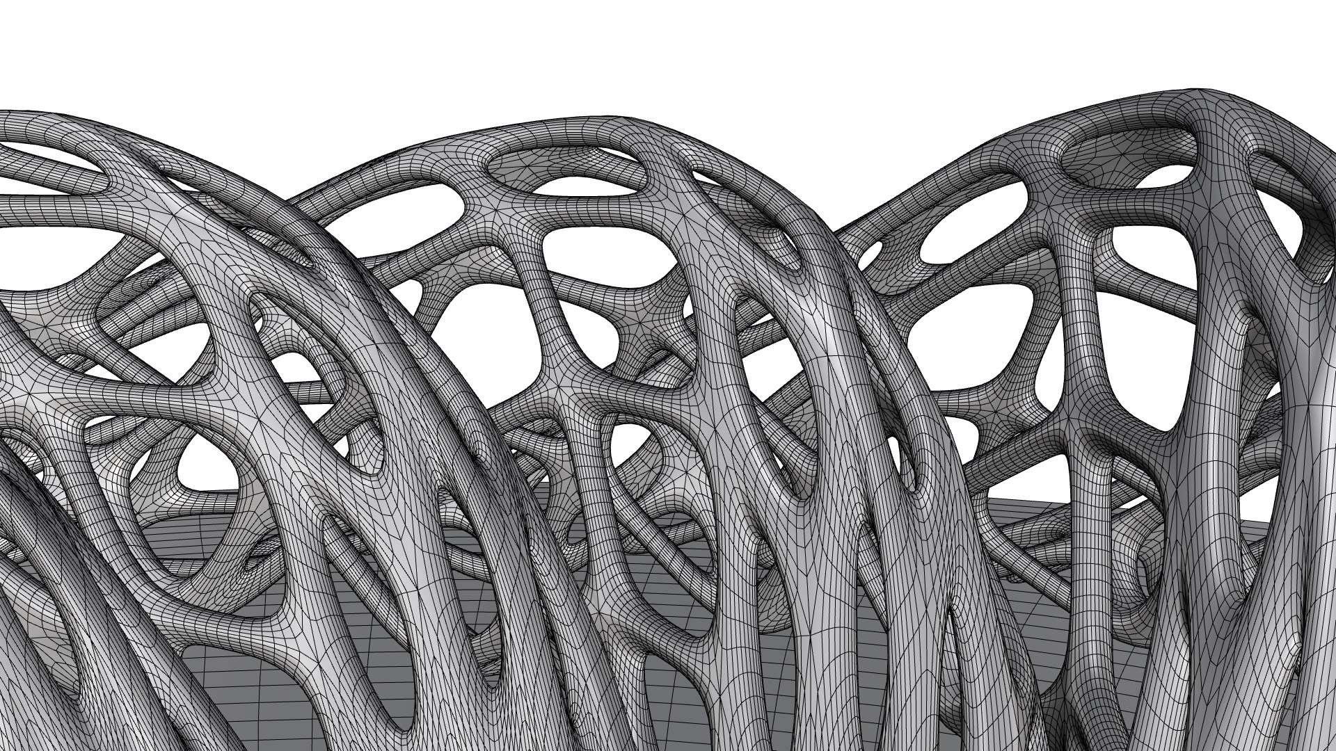 3D Spiral Twist Structure 01 - TurboSquid 2259269