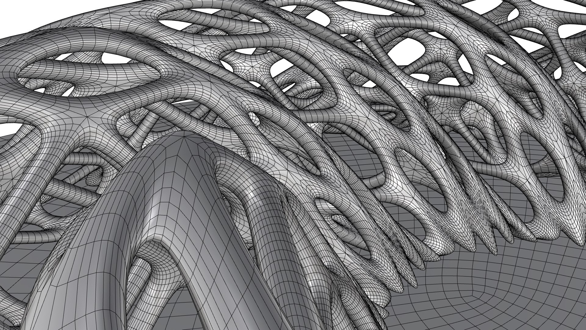 3D Spiral Twist Structure 01 - TurboSquid 2259269