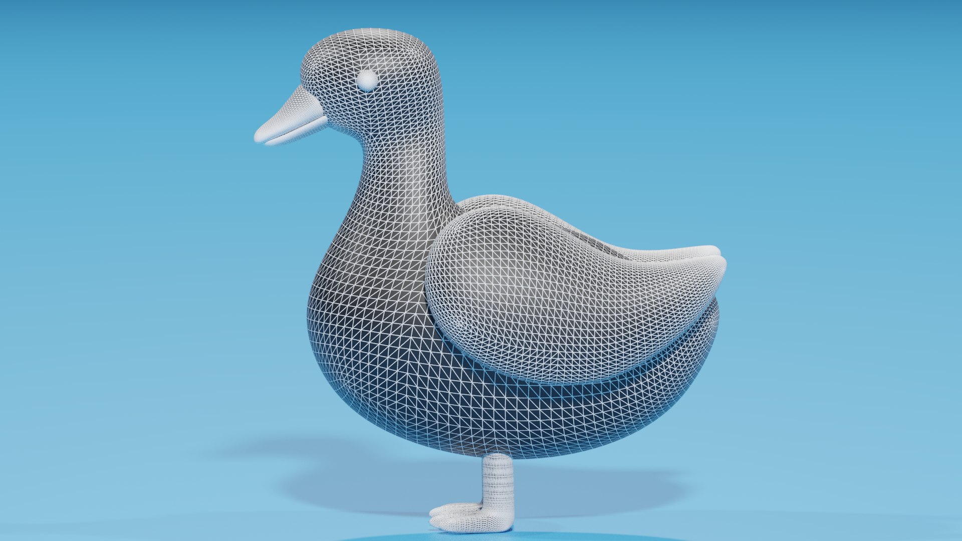 3D Cartoon Duck Model - TurboSquid 2247910