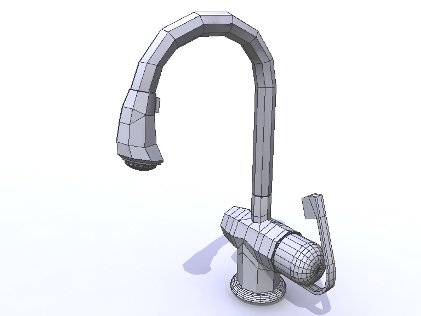 Kitchen Tap 3d Model