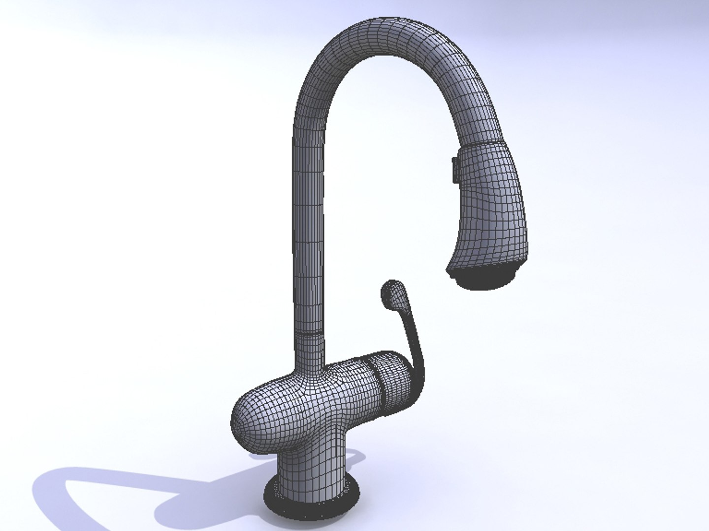 Kitchen Tap 3d Model