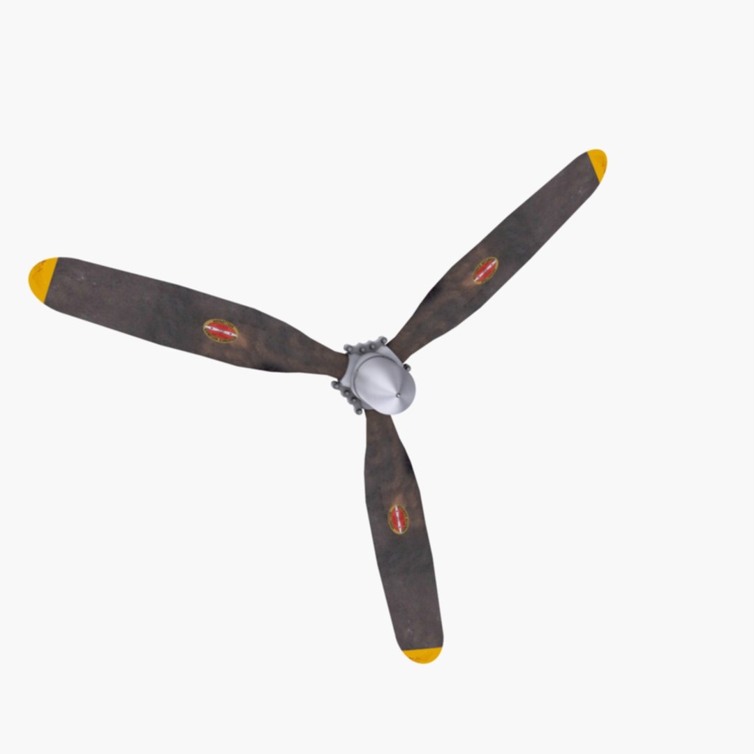 Hamilton standard prop blades model - TurboSquid 1194191