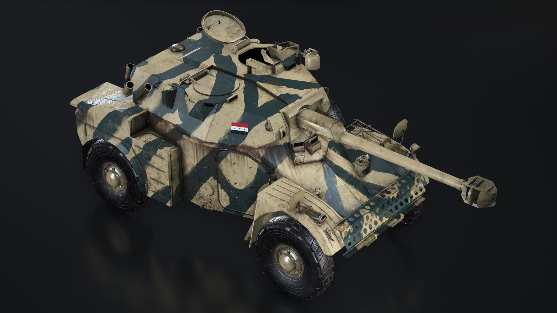 panhard aml 3d model