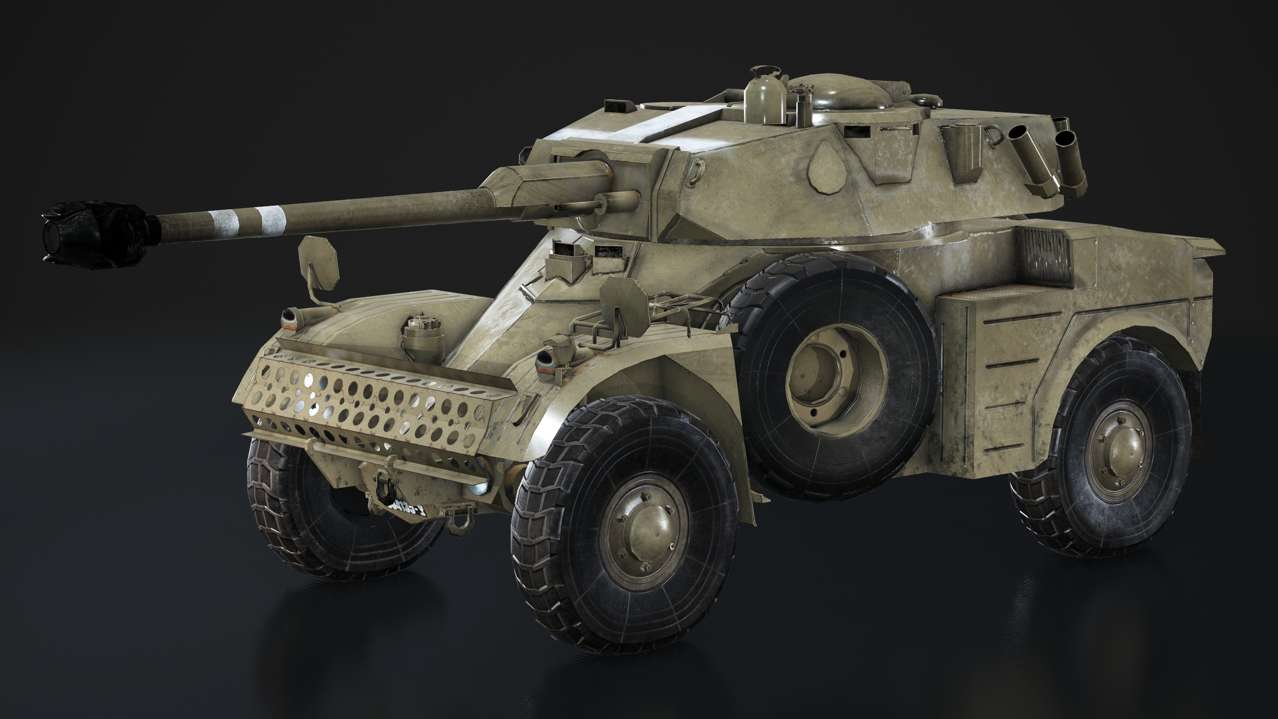 panhard aml 3d model