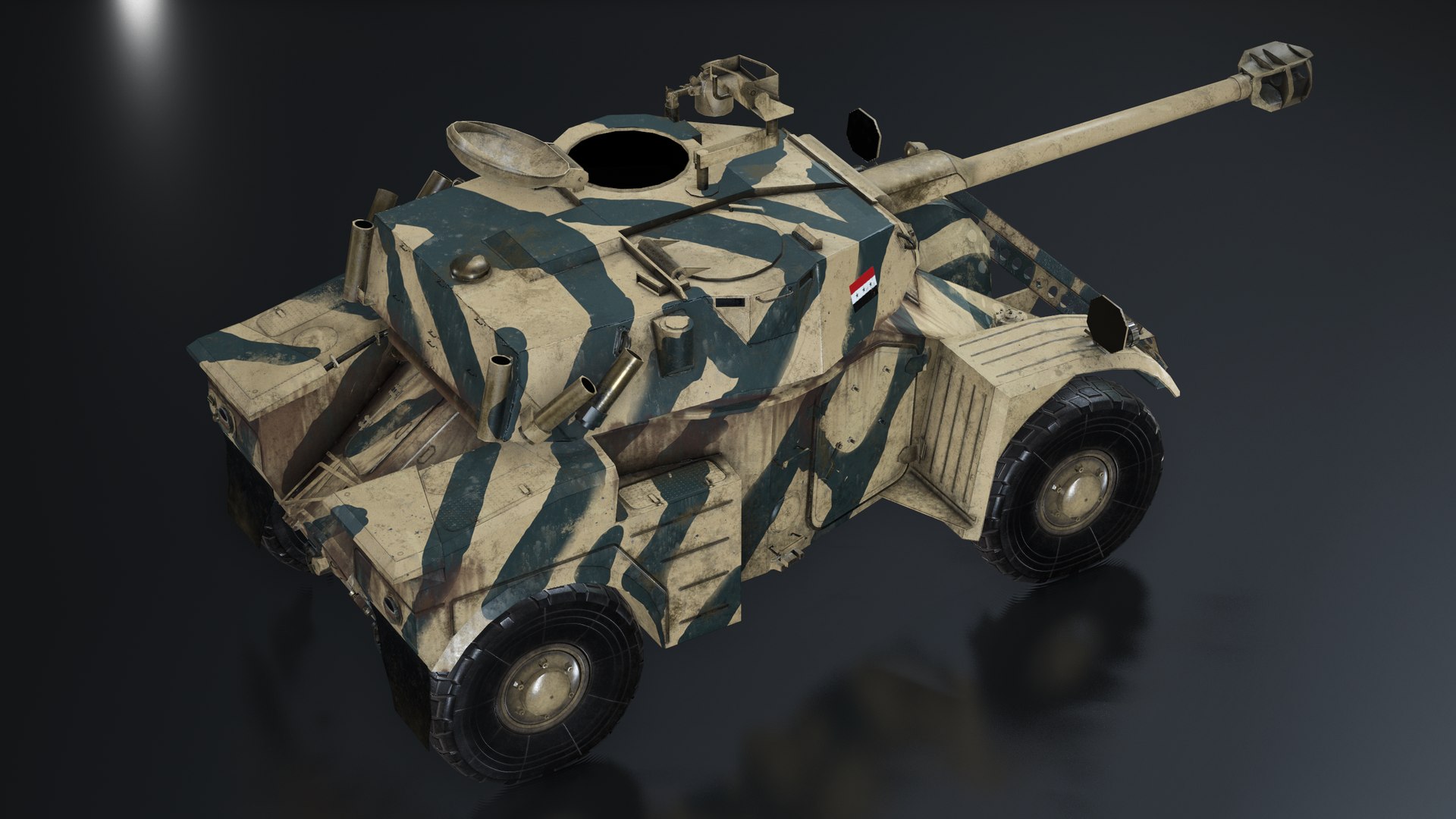 panhard aml 3d model
