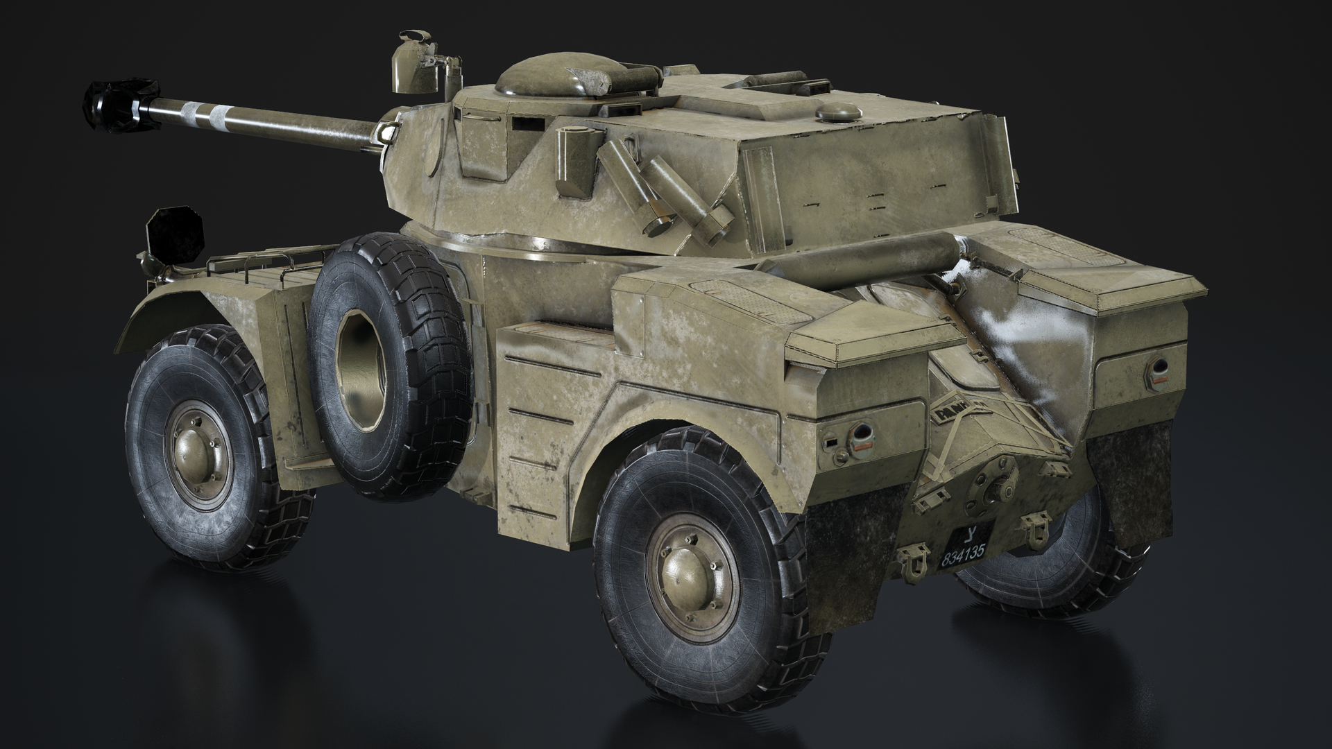 panhard aml 3d model