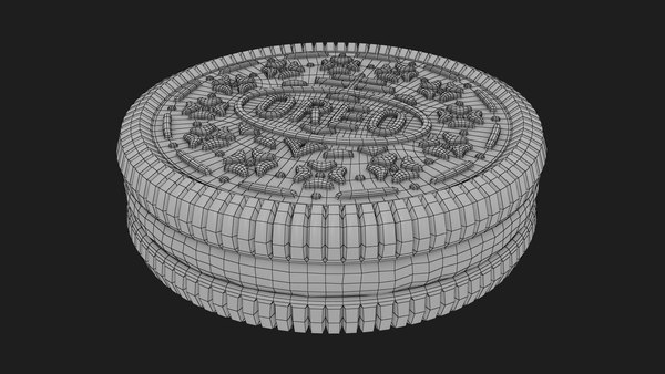3D model Oreo Cookie - TurboSquid 1889086